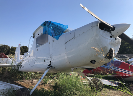 Texas Air Salvage parting out: 1964 Cessna 150E Texas Tail Dragger ...