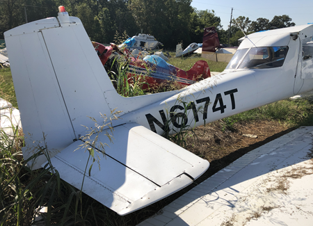 Texas Air Salvage parting out: 1964 Cessna 150E Texas Tail Dragger ...