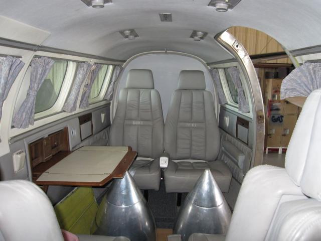 Texas Air Salvage parting out: 1975 Beechcraft Duke B-60 W/AC || Used ...