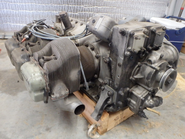 Continental O-470-R . Engine PARTS ONLY CORE