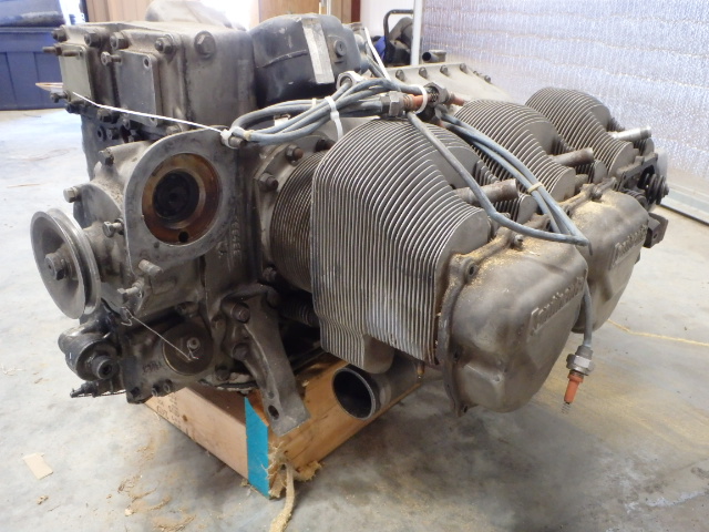 Continental O-470-R . Engine PARTS ONLY CORE