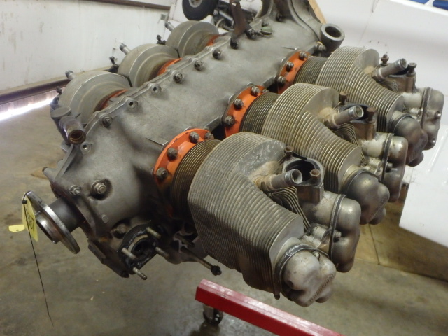 Continental TSIO-360-GB . Engine TSIO-360-GB VAR CRANK TSN 1945.82 (As ...