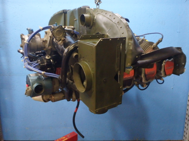 Continental O-300-D . Engine w/Accessories TSMO= 1242.61 (CORE)