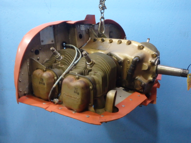 Continental C-85-12 . Engine w/Accessories TSMO=99.3