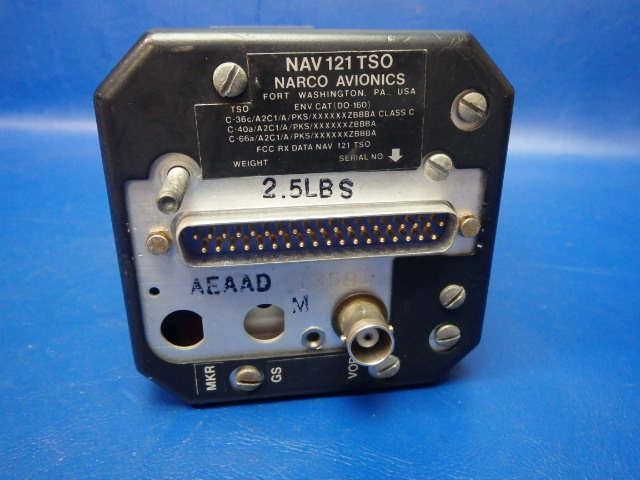 Narco NAV 121 TSO NAV-121 VOR/LOC Indicator / NAV Receiver TSO
