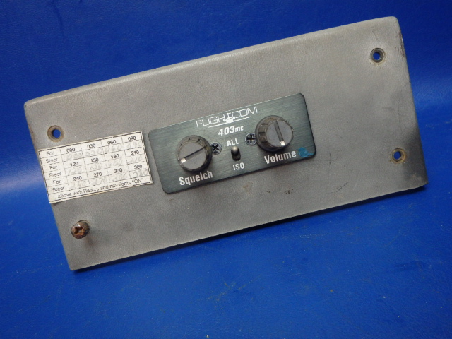 Flightcom 101-0263-00 403MC PANEL MOUNT INTERCOM