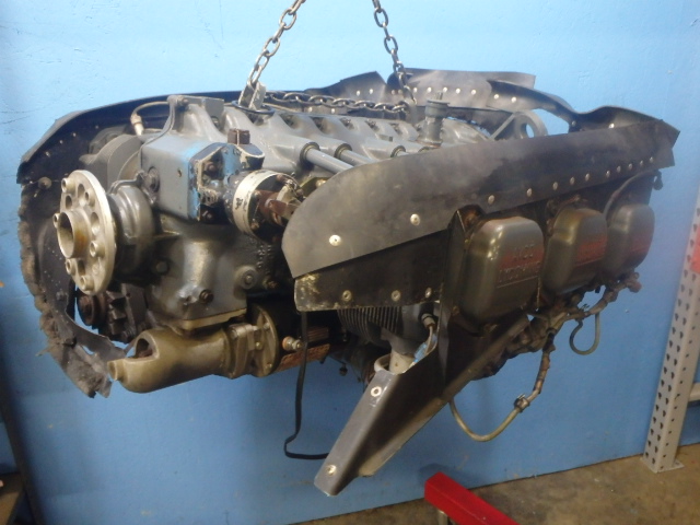 Lycoming O-540-A1A . Engine w/Accessories TSMO=474.96