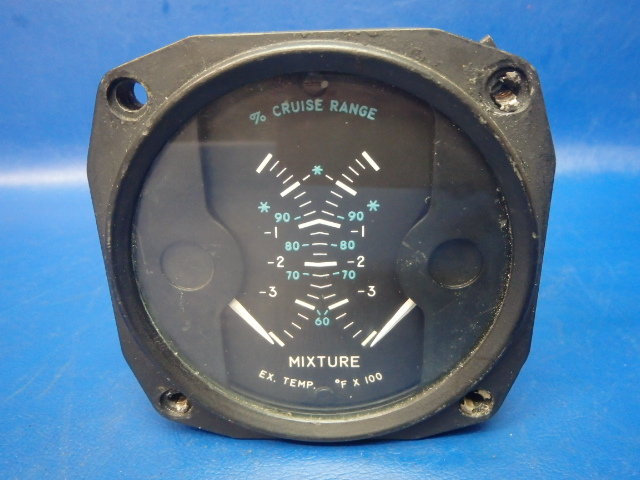 Alcor Inc . Dual Engine Mixture Control Indicator