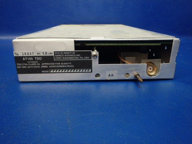 Narco 036080300 TRANSPONDER AT 155 TSO 14 - 24V
