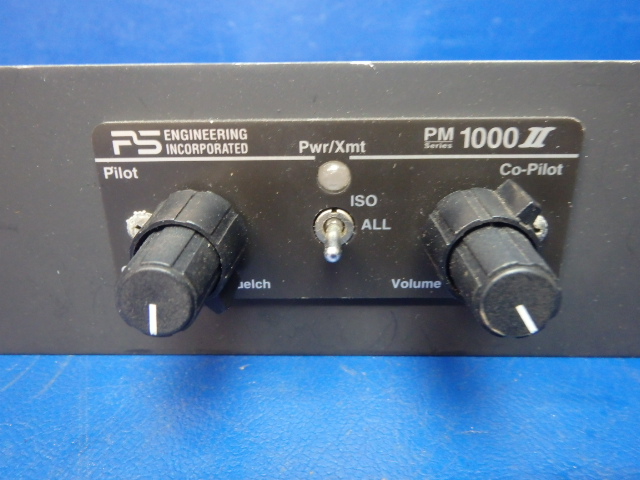 PS Engineering 11902 PM 1000 II 4 Place Panel Mount Intercom w/8 Jacks