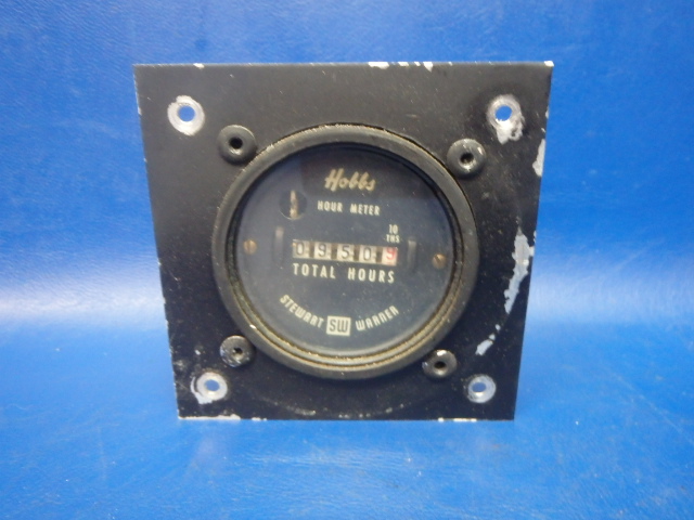 Stewart Warner NPN HOBBS HOUR METER CURRENT READING 0950.9