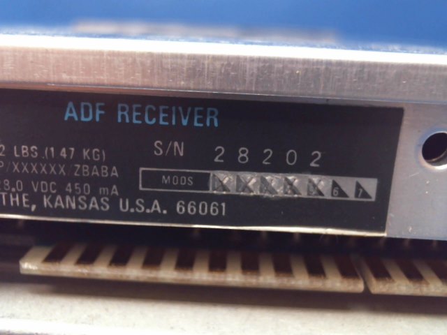 Bendix King 066-1072-00 ADF RECEIVER KR-87