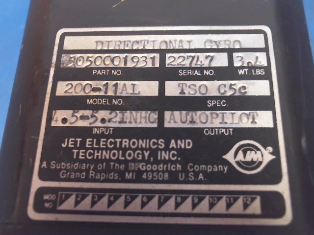 S-TEC 0131-0-1 System 40 Autopilot