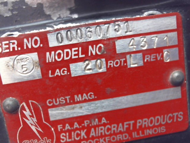 Slick 4370 MAGS - Magneto. and Harness