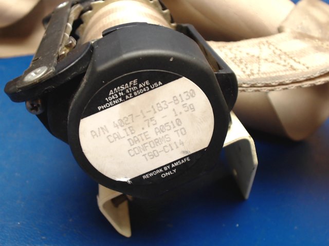 AMSAFE SET Safety Belt-Lap w/ Inertia Reel