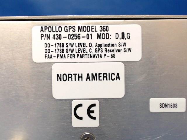 II Morrow 430-0256-01 Apollo GPS 360