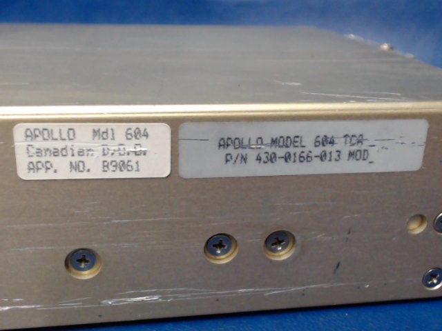 Apollo 430-0166-013 Morrow 604 Apollo II Aircraft Loran (With Flybrary ...