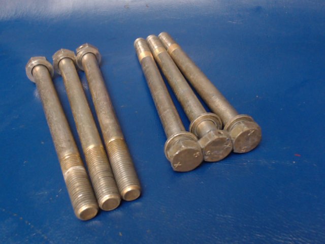 Piper AN6-43 Bolt-Prop Bolts(QTY 6)(Bolt length 41/2in)(Bolt head 9/16in)