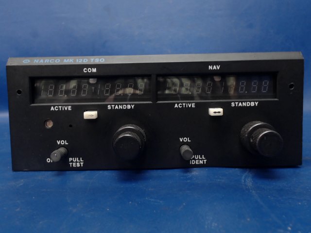Narco 03118-300 MK-12D TSO NAV/COMM 14 volt