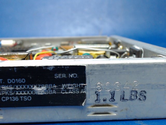 Narco CP 136TSO CP136 Audio Panel