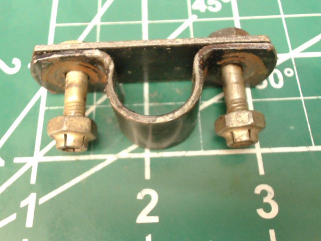 Piper NPN Clamp & Plate-Rudder Pedal Bearing