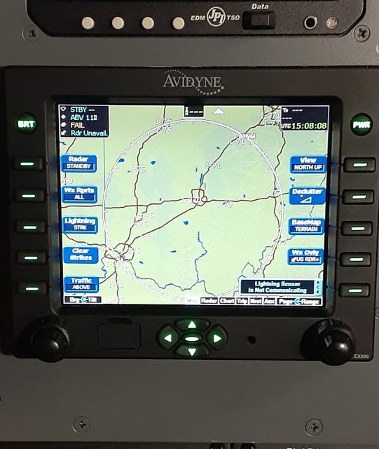AVIDYNE 700-00167-005 EX-600 MULTI-FUNCTIONAL DISPLAY