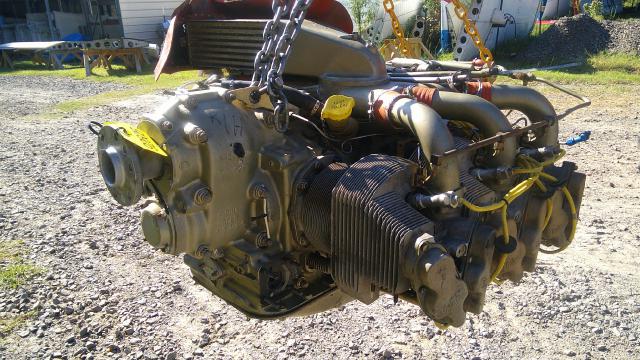 Continental GTSIO-520-H . Engine CORE As Photographed (See Details ...