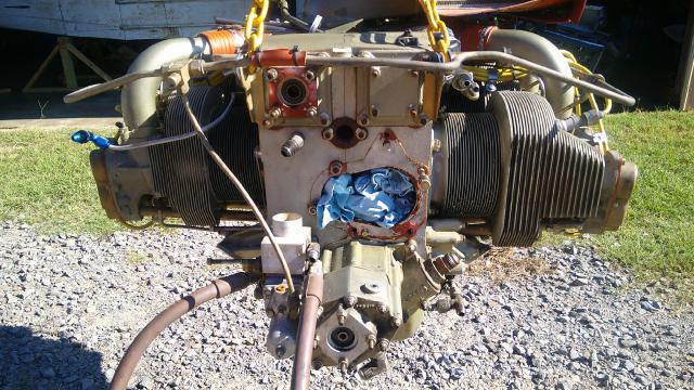 Continental GTSIO-520-H . Engine CORE As Photographed (See Details ...