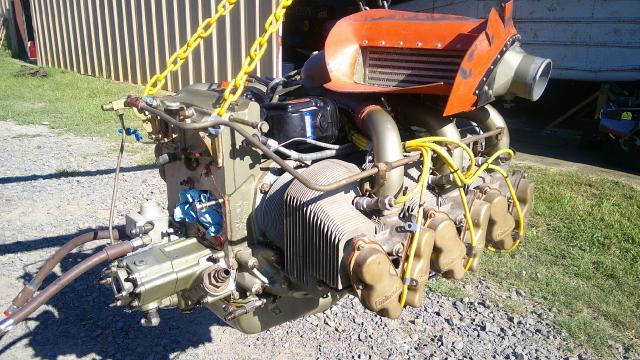 Continental GTSIO-520-H . Engine CORE As Photographed (See Details ...