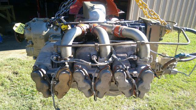 Continental GTSIO-520-H . Engine CORE As Photographed (See Details)