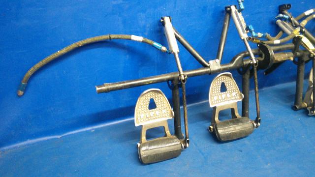 Piper RSTB/LSTB Dual Rudder Pedal and Toe Brake Assembly