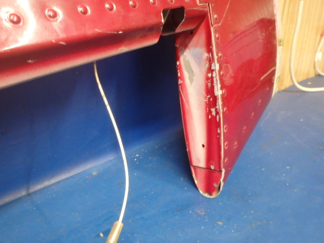 Piper 95520-04 Rudder w/ Trim Tab