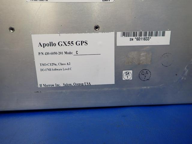 Apollo 430-6050-201 Apollo GX55 GPS Mods:C
