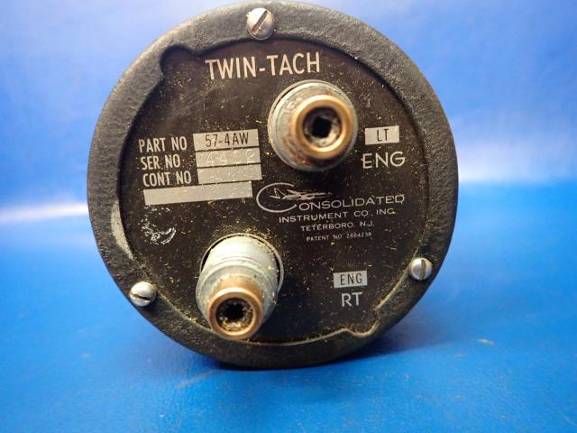 Consolidated 57-4AW Instrument- Dual tachometer (550 705) (Twin-Tach)