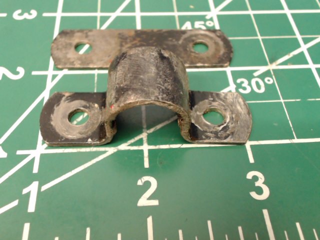 Piper NPN Clamp & Plate-Rudder Pedal Bearing