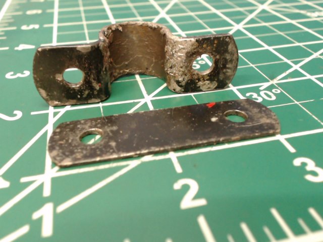 Piper NPN Clamp & Plate-Rudder Pedal Bearing