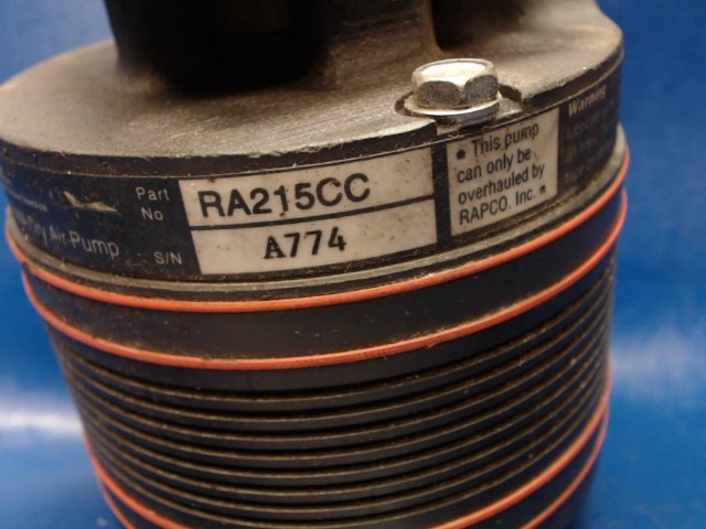 Rapco RA215CC Vacuum Pump - Dry Air