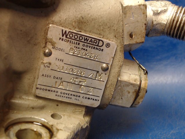 WOODWARD B210438 Propeller - Governor.