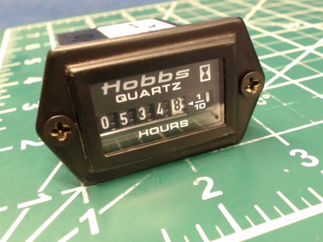 Hobbs 85094 Hour Meter - Quartz (Reads 0534.81)