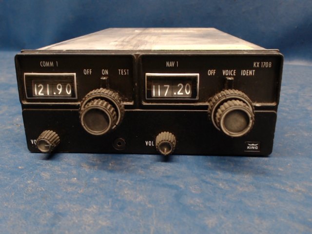 King 069-1020-00 AS IS-KX170B Nav/Comm (See Details) INOP NO RETURNS