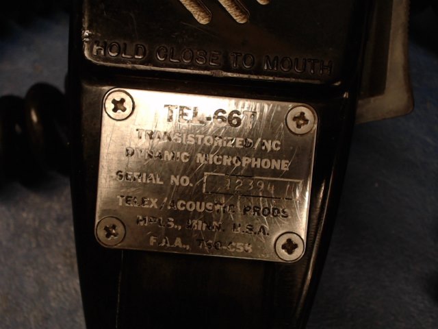 Telex TEL-66T Dynamic Microphone