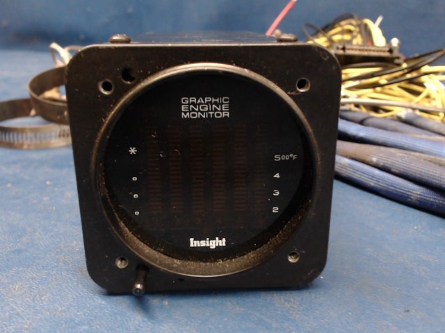 Insight GEM-602 Graphic Engine Monitor EGT-CHT w/ Probes & Wiring