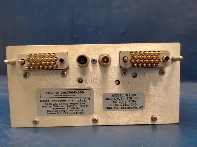 TKM MX300 MX 300 - NAV/COM