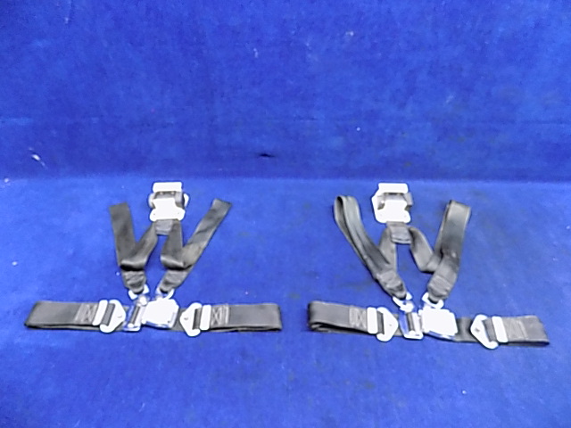 BAS INC SET Inertia Reel 4 Point Shoulder Harness System Pilot and Co ...