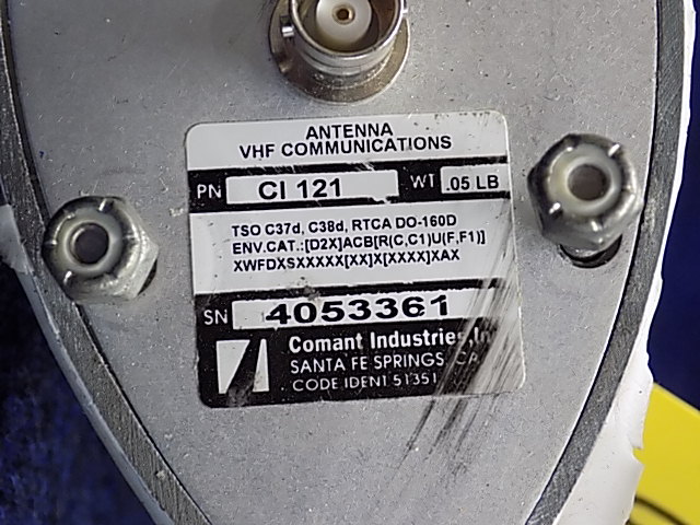 Comant CI 121 Antenna - VHF Communication