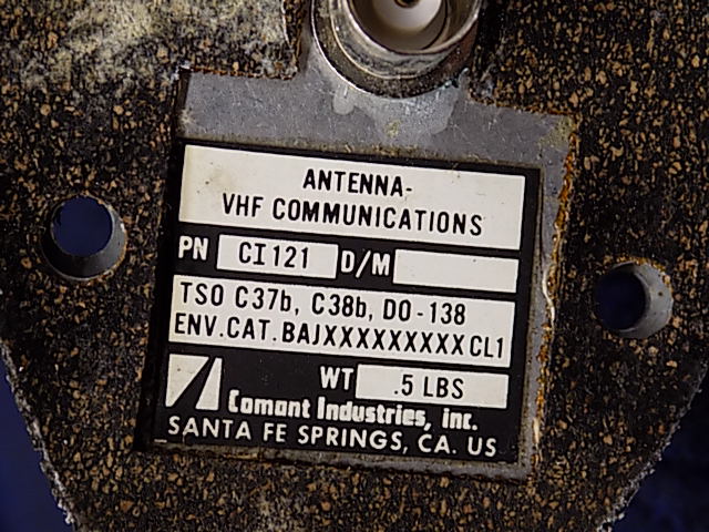 Comant CI 121 Antenna - VHF Communication