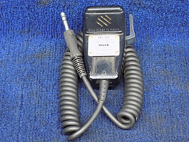 Telex TEL-66T Transistorized/NC Dynamic Microphone.