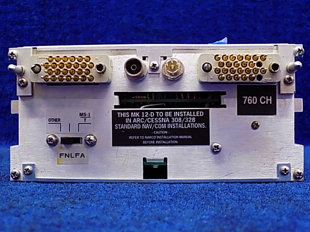 Narco 03118-316 Mark MK-12D NAV COM 14V (INOP) AS-IS CORE