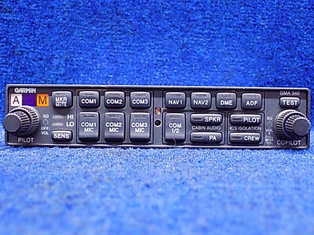 Garmin 011-00401-10 GMA-340 Audio Panel Marker Beacon Receiver and ...