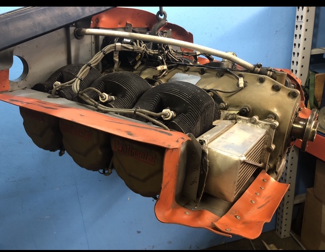 Continental O-470-R . Engine w/Accessories TSMO= 1201.25